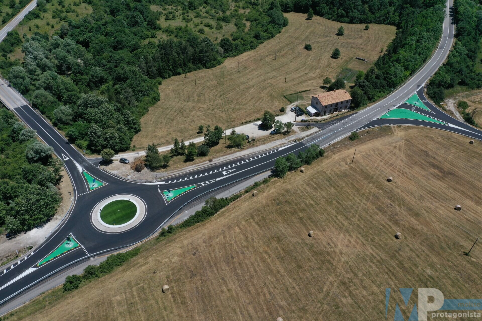 Realizzazione rotonda strada provinciale 78 | Molise Protagonista